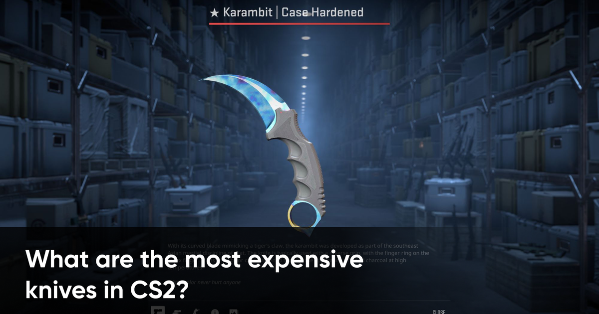 What are the most expensive knives in CS2? - SkinSwap Blog