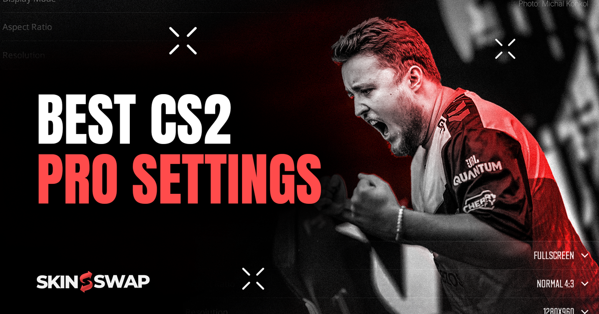 The best CS2 (CS:GO) Pro Settings for 2025 - SkinSwap Blog